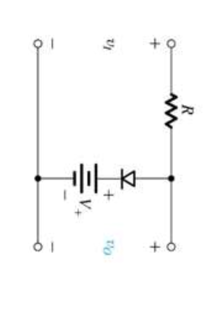Solved The limiter circuit shown in the following figure has | Chegg.com