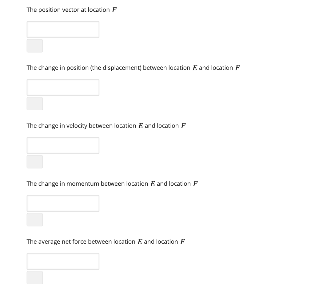 Solved The position of an object at three different times is | Chegg.com