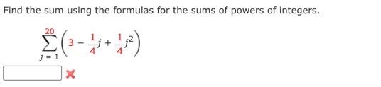 Solved Find the sum using the formulas for the sums of | Chegg.com