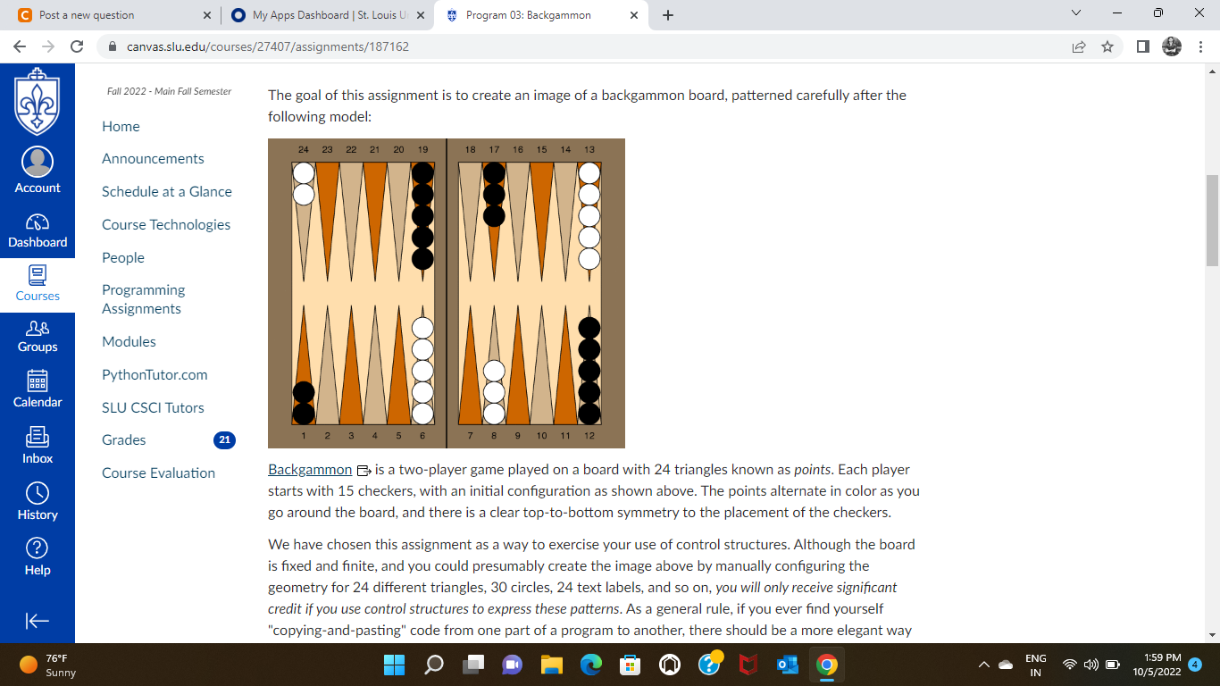 Solved The goal of this assignment is to create an image of | Chegg.com