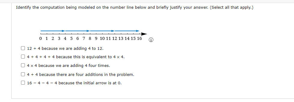 Solved Identify the computation being modeled on the number | Chegg.com