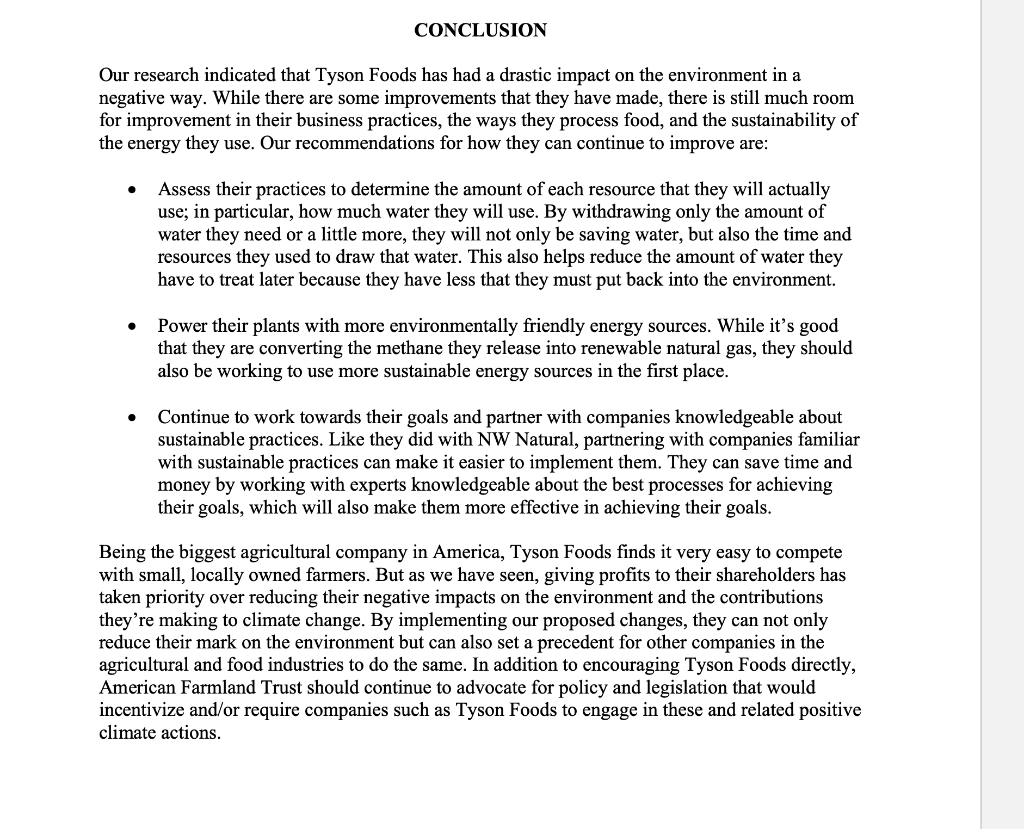 Solved Ms. Emily Liss American Farmland Trust Legislative | Chegg.com