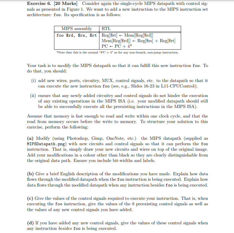 Solved Instruction Inst Memory Adr Rs Rt Rd Imm16 | Chegg.com