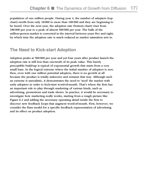 Solved dynamic hypothesis for growth and saturation. | Chegg.com