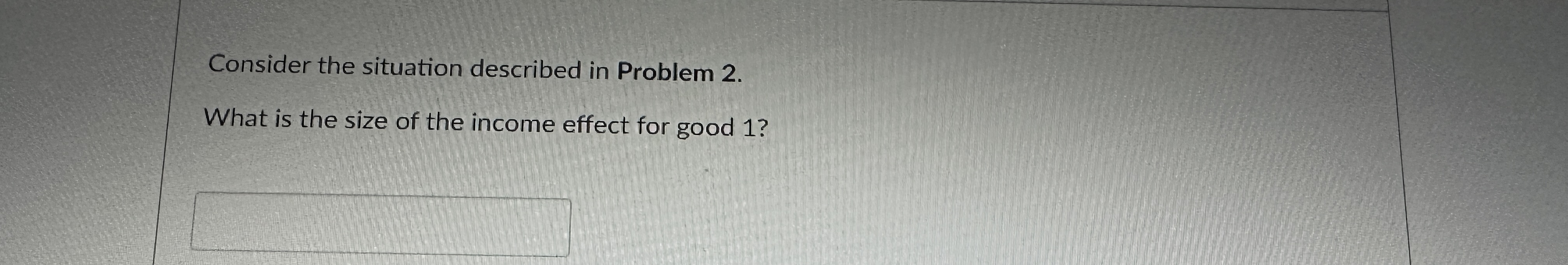 Problem 2: Consider a consumer whose preferences over | Chegg.com