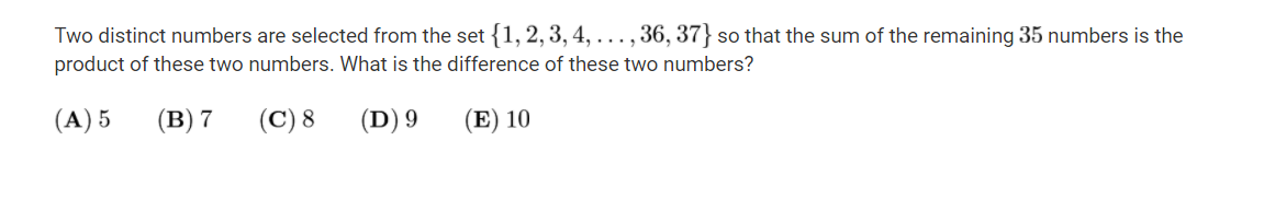 Solved Two distinct numbers are selected from the set {1, 2, | Chegg.com