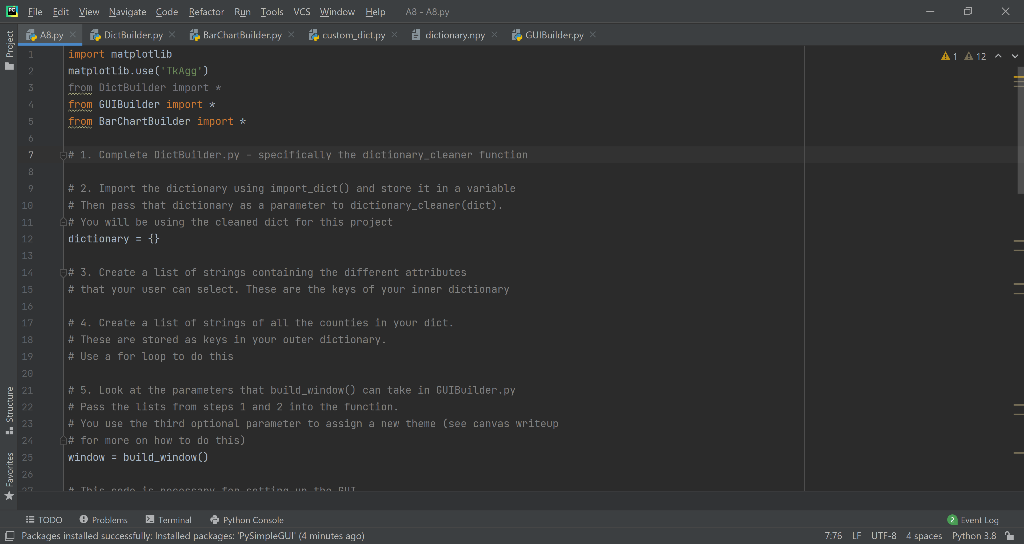 Solved АВ рух A1 A 12 Av Pe File Edit View Navigate Code 