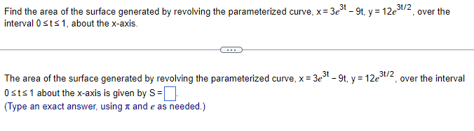 Solved Find the area of the surface generated by revolving | Chegg.com