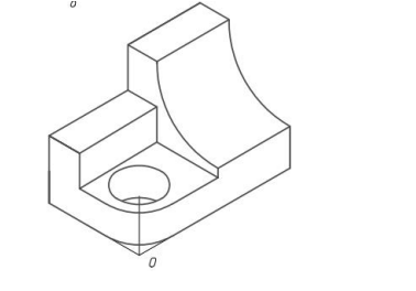 Solved According to the solids,draw the three projections. | Chegg.com
