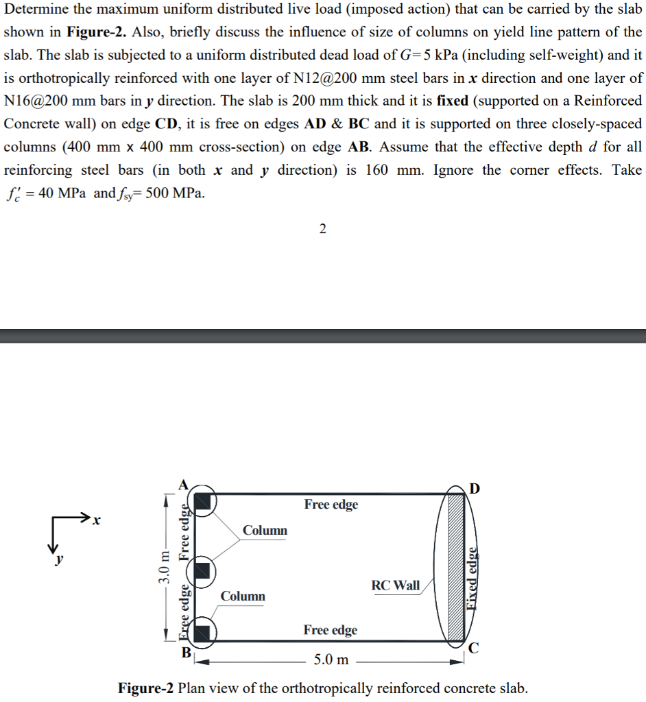 Solved Determine the maximum uniform distributed live load | Chegg.com