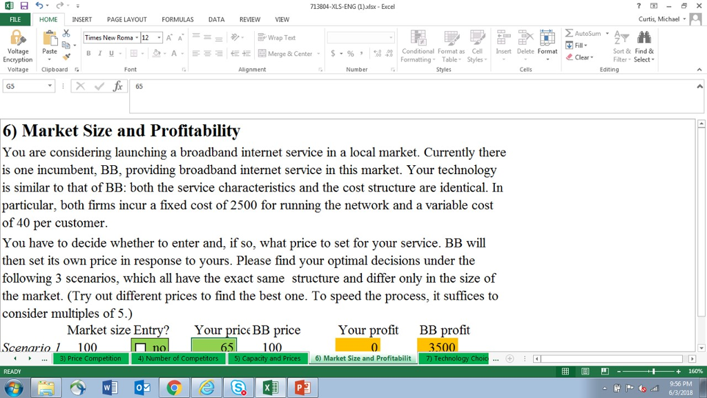 Solved What happens when the market size increases? What | Chegg.com