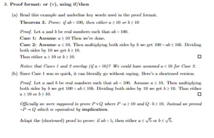 Solved 3 parts. 3a) is done by an example 3b is the one that | Chegg.com