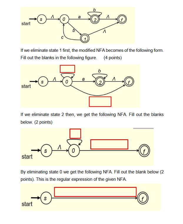 Solved 3. To transform the following NFA to a regular | Chegg.com