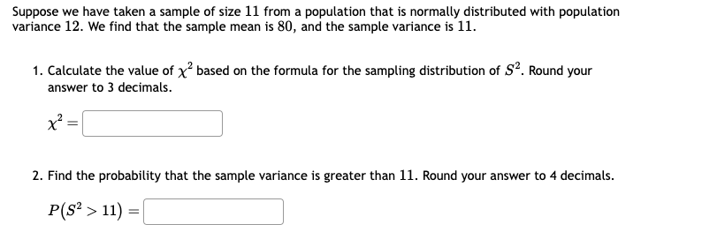 Solved Suppose we have taken a sample of size 11 from a | Chegg.com