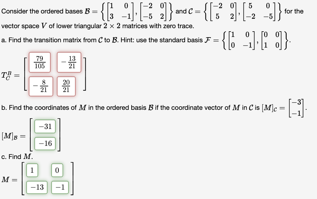 Solved [17 2 Let uj = 2 , U2 = -2 u3 = (a) Find the | Chegg.com