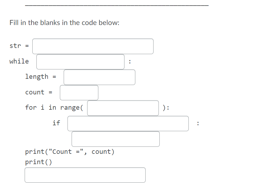 Solved Question 22 (18 points) Complete the incomplete code | Chegg.com