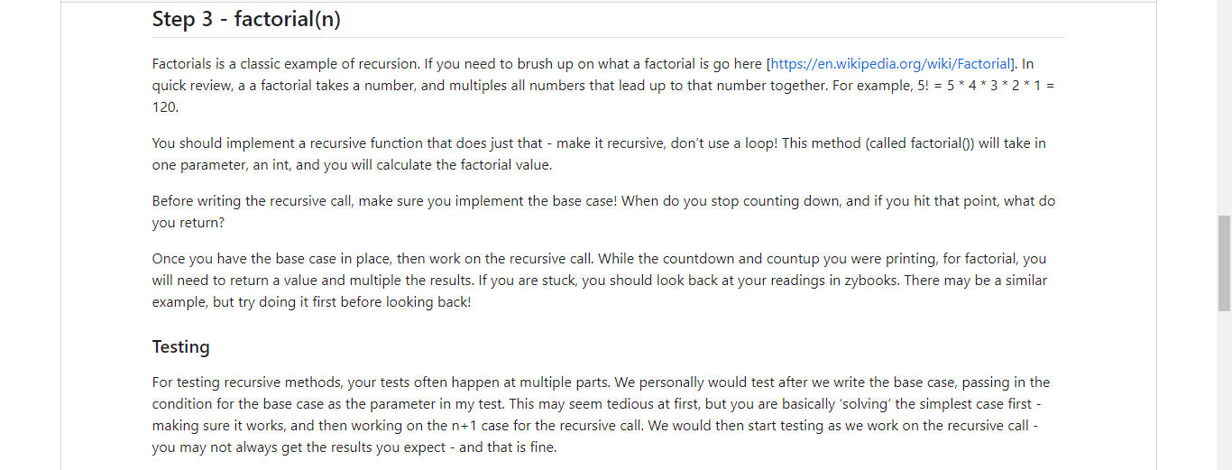Solved Looking at the code, you are provided with an | Chegg.com