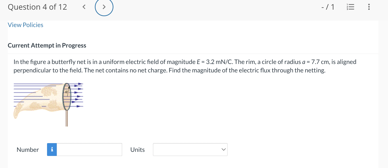 Solved Current Attempt in ProgressIn the figure a butterfly | Chegg.com