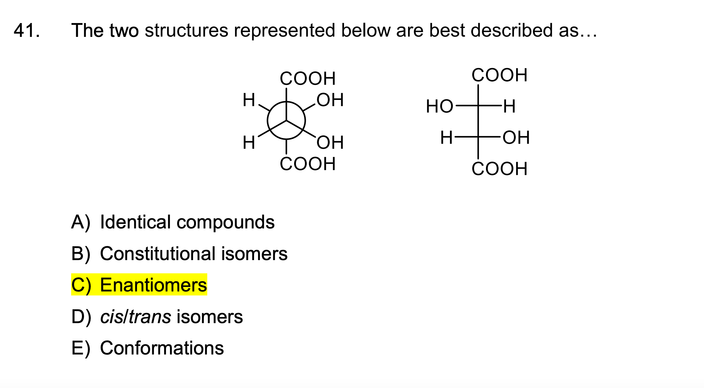 Solved The two structures represented below are best | Chegg.com