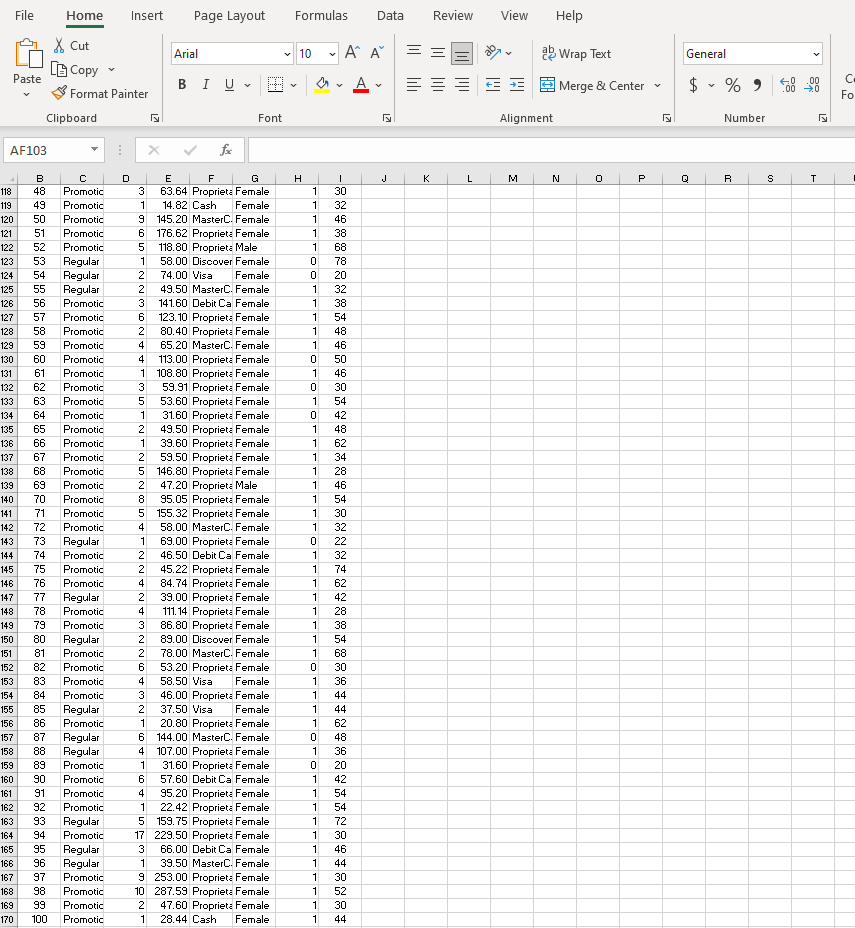 File Home Insert Page Layout Formulas Data Review | Chegg.com