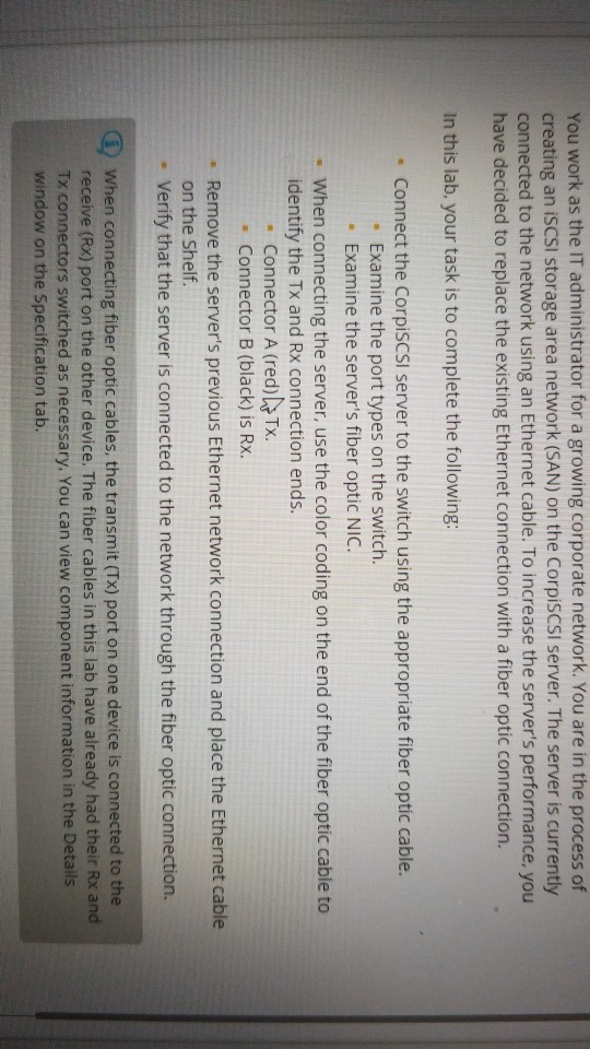 You work as the IT administrator for a growing | Chegg.com