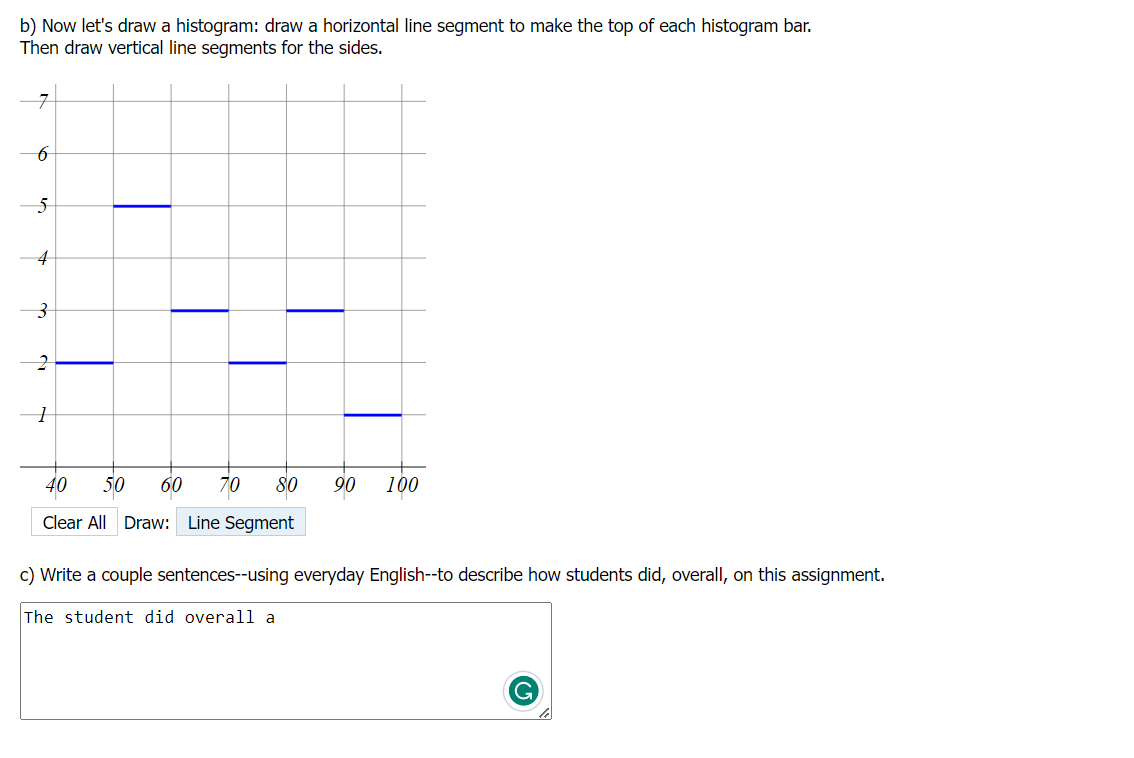 Solved Here's a dataset of student scores on an assignment: | Chegg.com