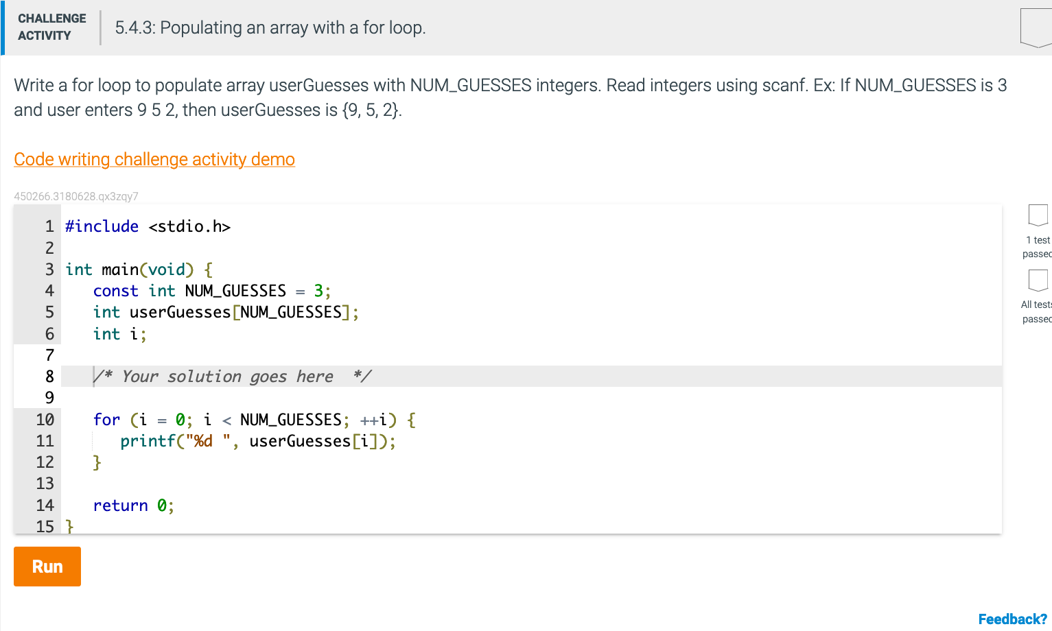 Solved Assign numMatches with the number of elements in | Chegg.com