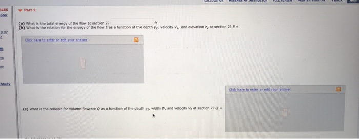 Solved ment FULL SCREE PRINTER VERSION BACK NEX Part 1 water | Chegg.com
