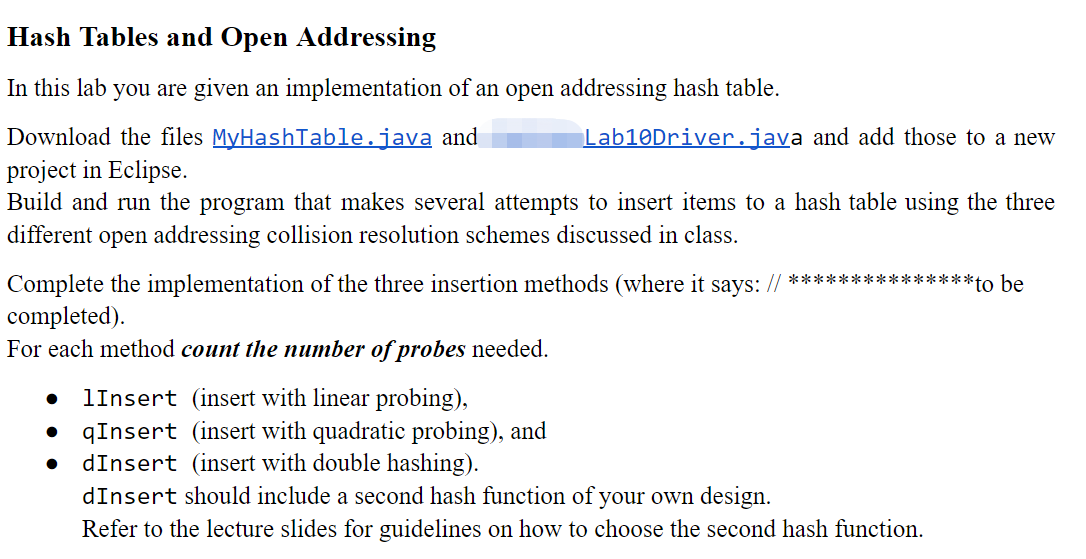 Below Is The Code Of Myhashtablejava Public Class 