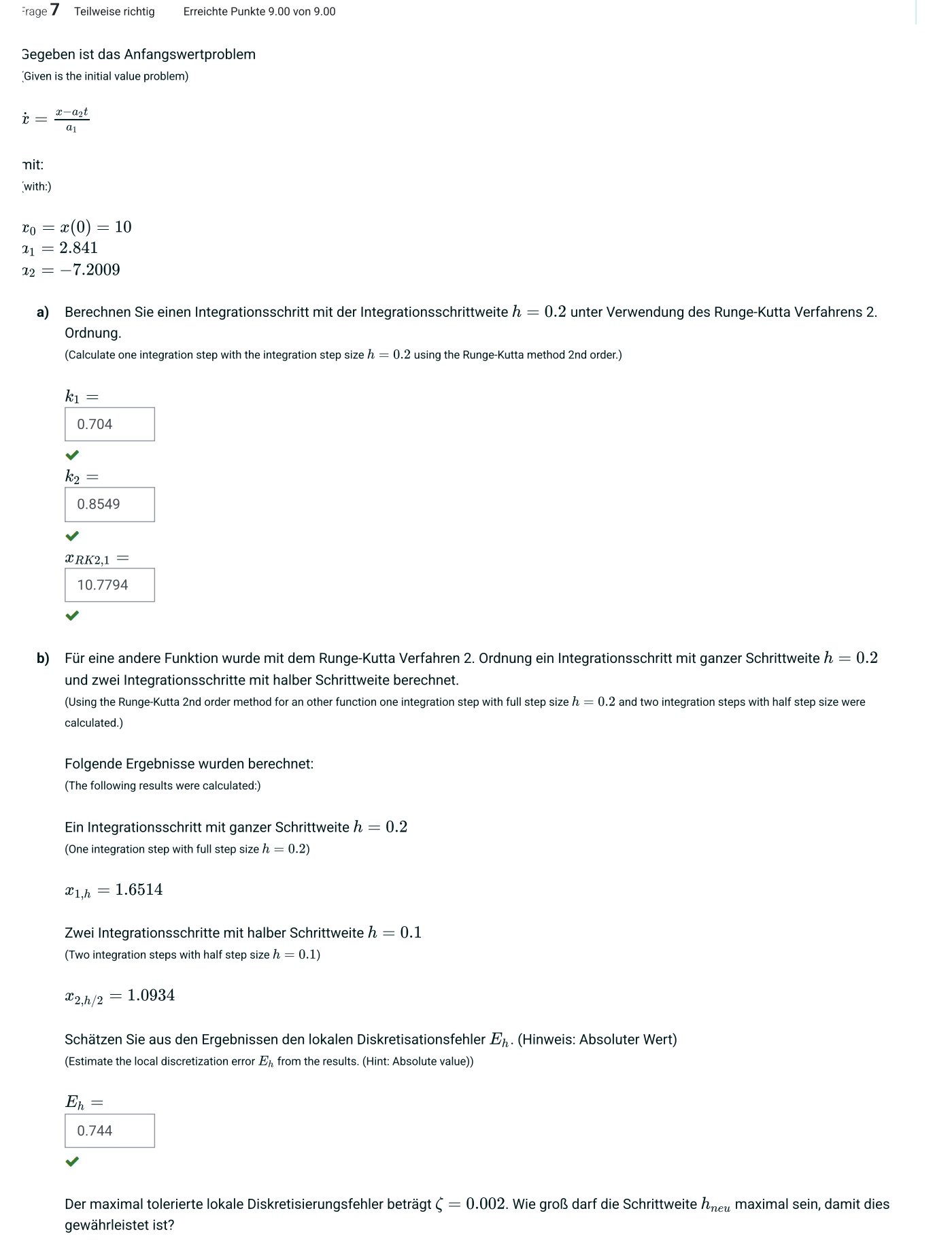 Solved \r\n\r\nThe initial value problem is given (Given is | Chegg.com