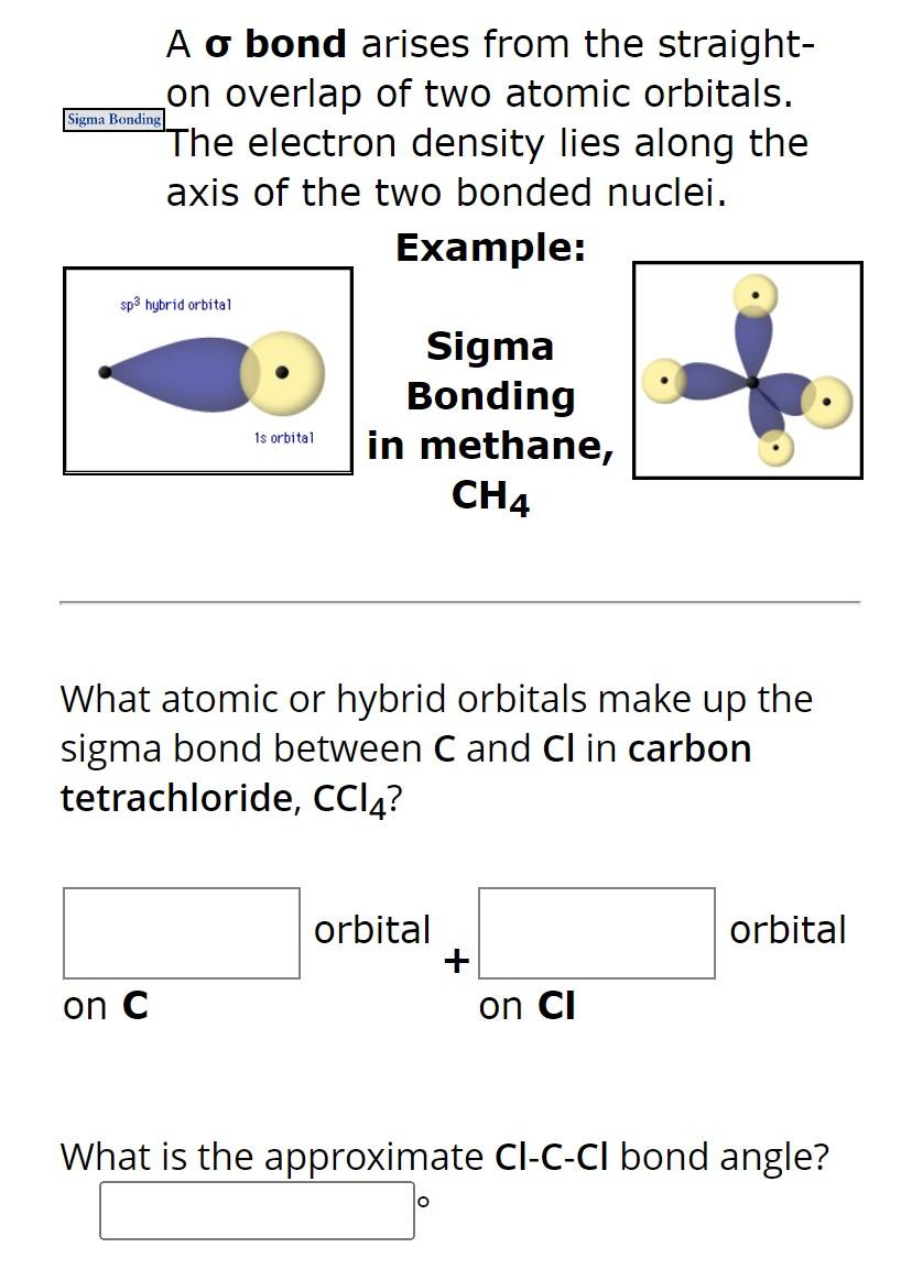 Solved A o bond arises from the straight-on overlap of two | Chegg.com