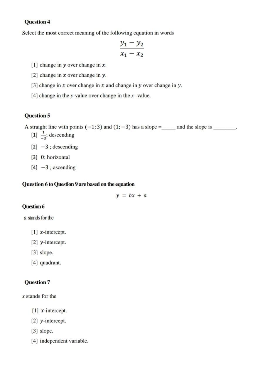 Solved Question 4 Select the most correct meaning of the | Chegg.com