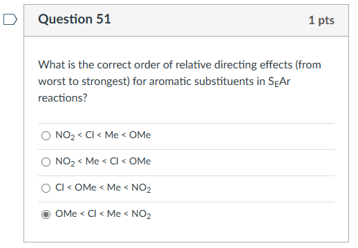 Solved What is the correct order of relative directing | Chegg.com