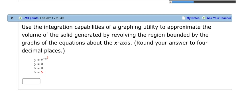Solved Use the integration capabilities of a graphing | Chegg.com