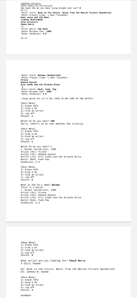 Solved CSE 1321L: Programming and Problem Solving I Lab | Chegg.com