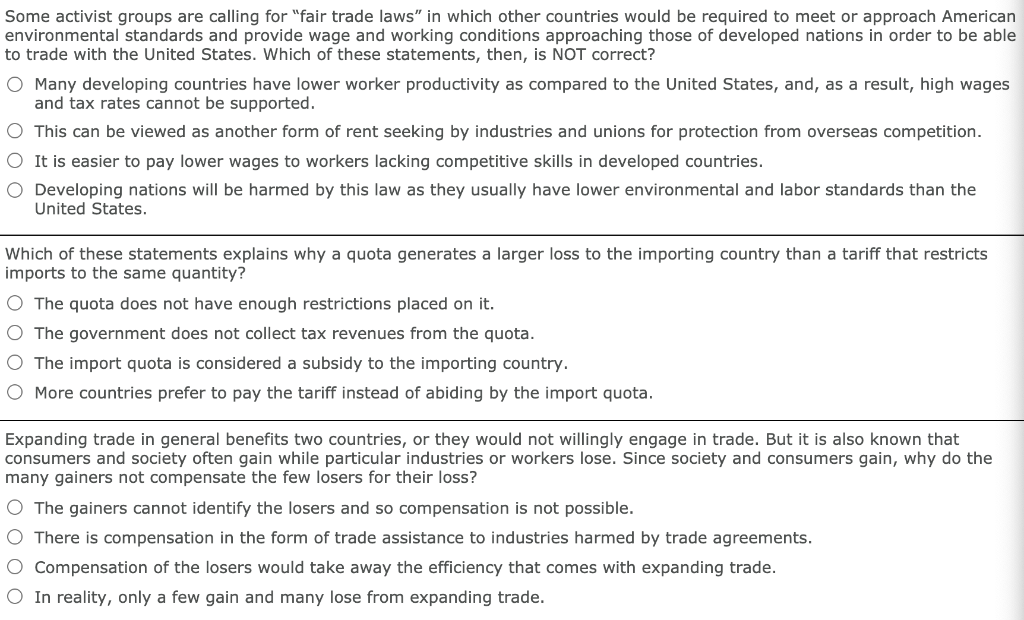 Solved If the United States has a comparative advantage in | Chegg.com