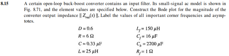 815 A Certain Open Loop Buck Boost Converter 