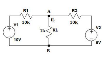Solved 1. Calculate VL and IL of RL for this circuit.Show | Chegg.com