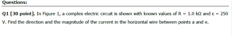 Solved IIYUाE 1Q1 [30 point]. In Figure 1, a complex | Chegg.com