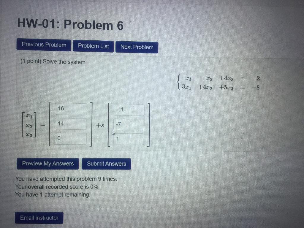 Solved HW-01: Problem 6 Previous Problem Problem List Next | Chegg.com