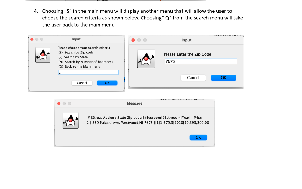 Solved Please do a complete java code exactly like these | Chegg.com