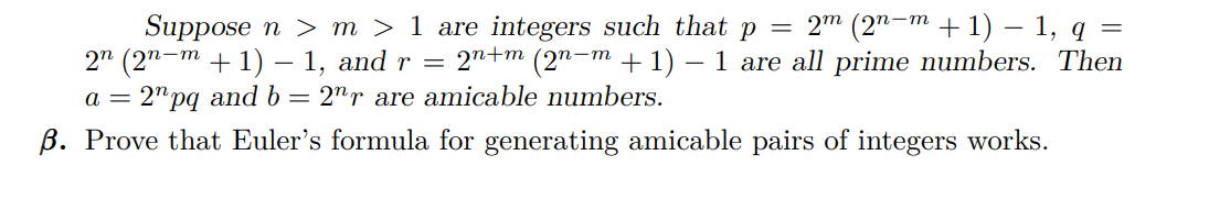 Solved Suppose n>m>1 are integers such that | Chegg.com