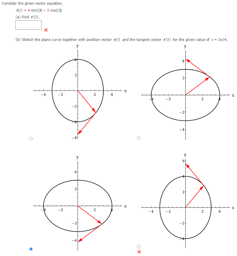 Solved Consider the given vector equation. | Chegg.com