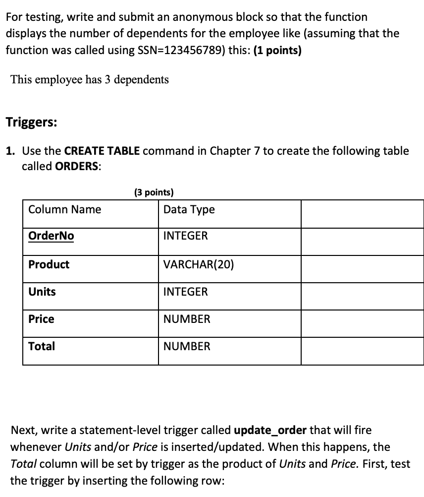 Solved One possible database state for the COMPANY | Chegg.com