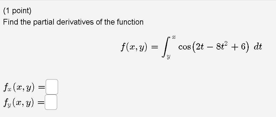 Solved Find the partial derivatives of the function | Chegg.com
