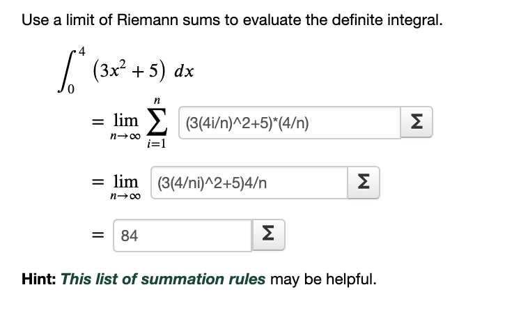 Solved Use a limit of Riemann sums to evaluate the definite | Chegg.com
