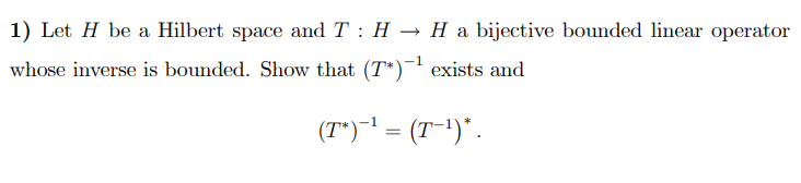 Solved FUNCTIONAL ANALYSIS Could you answer this question | Chegg.com