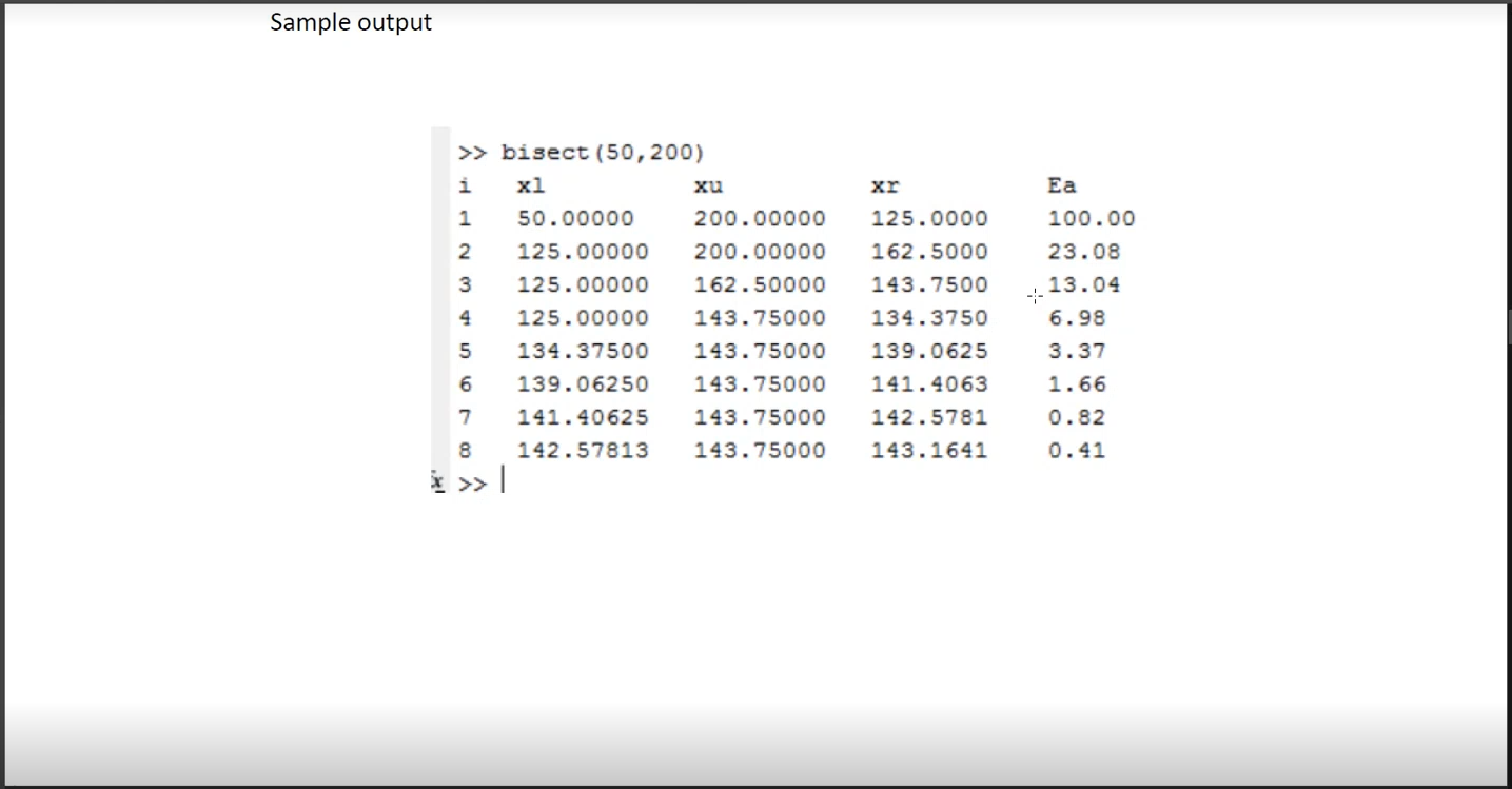 Solved Use bisection method to solve for mass, m, in the | Chegg.com