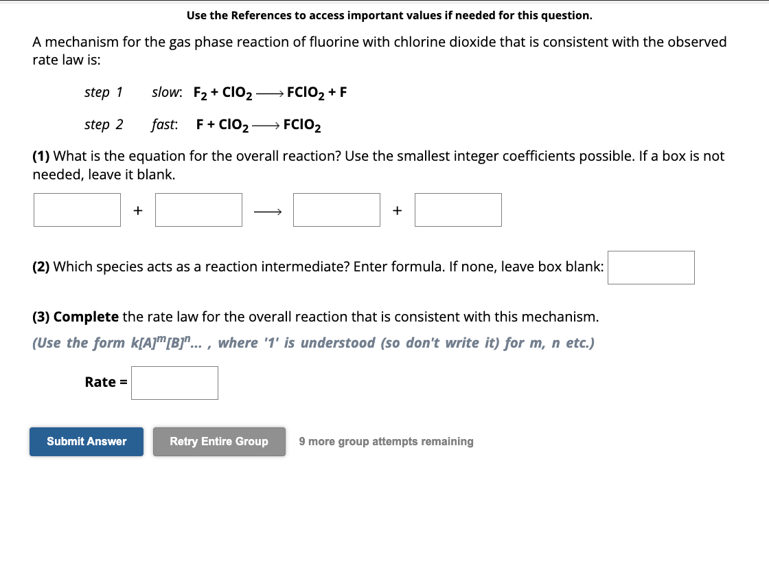 Solved Use the References to access important values if | Chegg.com