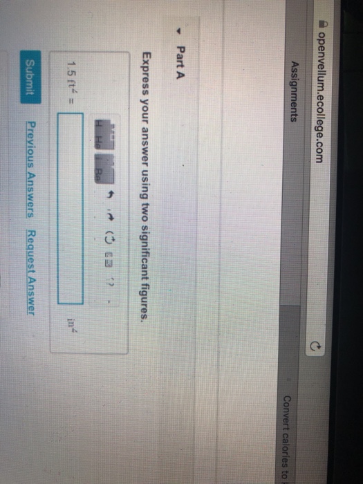 Solved 슬 openvellum.ecollege.com Assignments Convert | Chegg.com
